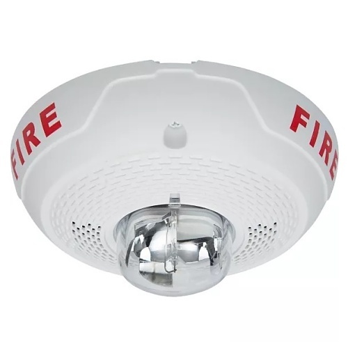 System Sensor SPSCWLED Speaker Strobe – Ceiling Fire Notification