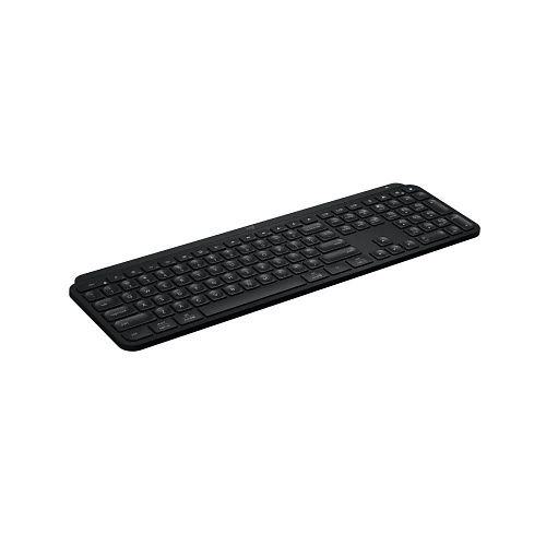 Logitech 920-011406 MX Keys S Advanced Full-Size Wireless Scissor Keyboard with Backlit keys, Black