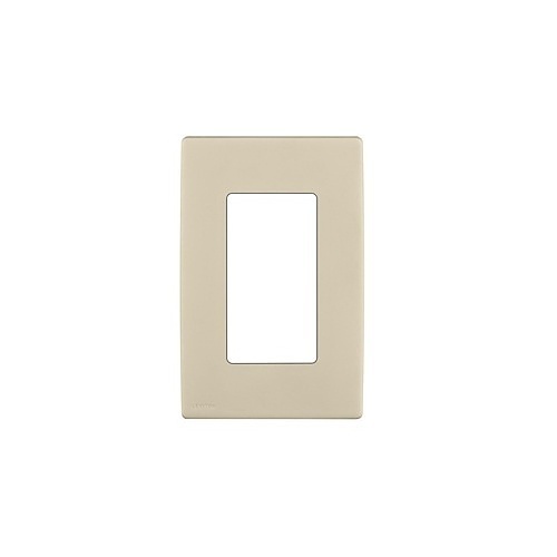 Leviton REWP1-WG Wall Plate, Whispering Wheat Renu, 1-Gallon Snap-On ...