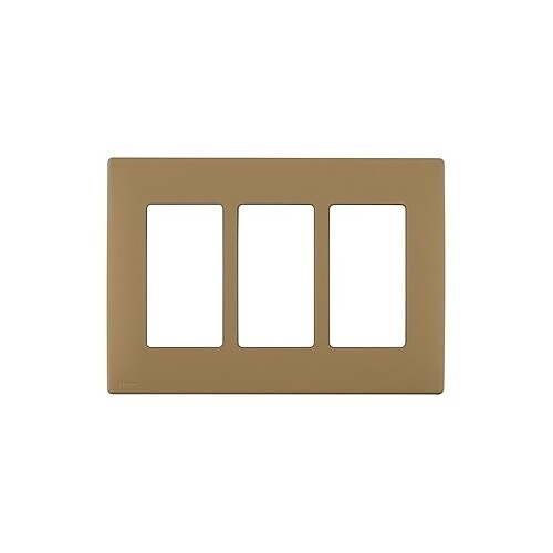 Leviton REWP3-WC Renu 3G Wall Plate, Snap-On Design, Waterproof, Warm ...