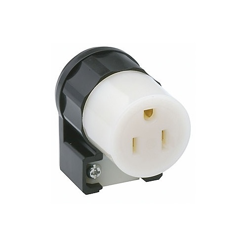 Leviton 5269-CA Connectors, 15A 125V Angle Ground Connector