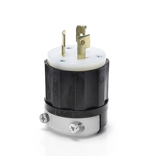 Leviton 9965-C Connectors, EB Plug Lock 3PO 3WI No NEMA, 20A 125/250V