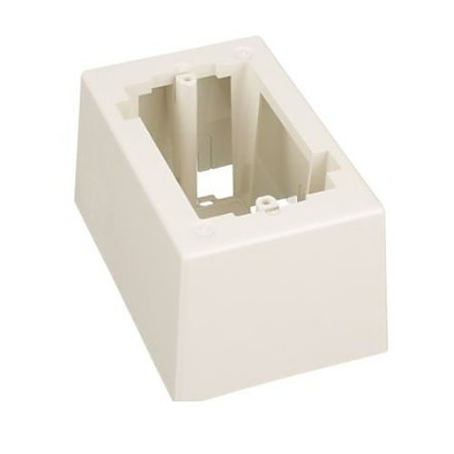 Panduit JB1DIW-A Pan-Way Surface Mount Outlet Box, 1-Gang, Low Voltage ...