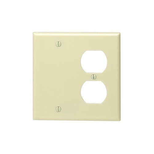 Leviton 86008 Faceplates and Mounting Boxes, IV WP 2G 1DUP 1BLANK BOX MNT