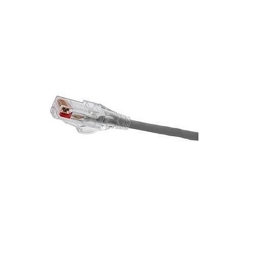 Hubbell HCL6GY10X24 CAT6 28AWG NEXTSPEED Low Diameter Patch Cord, 10 ...