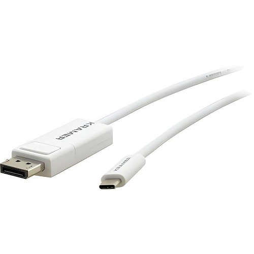 Kramer C-USBC/DPM USB Type-C Male to DisplayPort Male Cable, 6', White