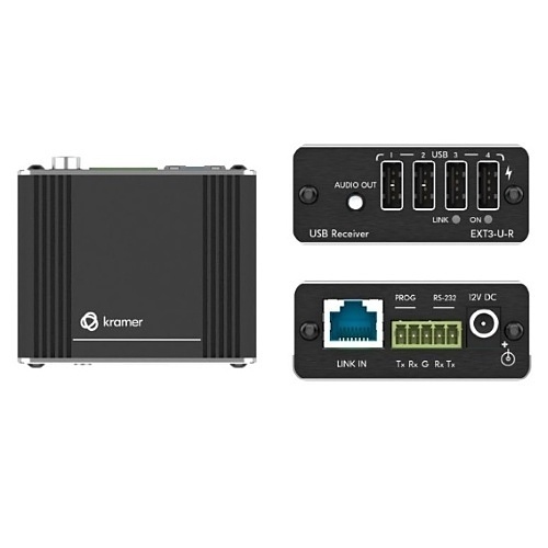 Kramer EXT3-UE-R USB 2.0 and Ethernet PoC Receiver