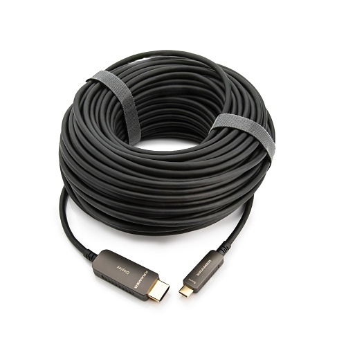 Kramer CLS-AOCU/CH-15 Active Optical USB-C Cable, 15'