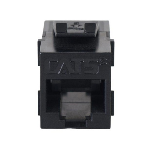 ICC IC107C5TBK Module Coupler CAT5e, 10-Pack, Black