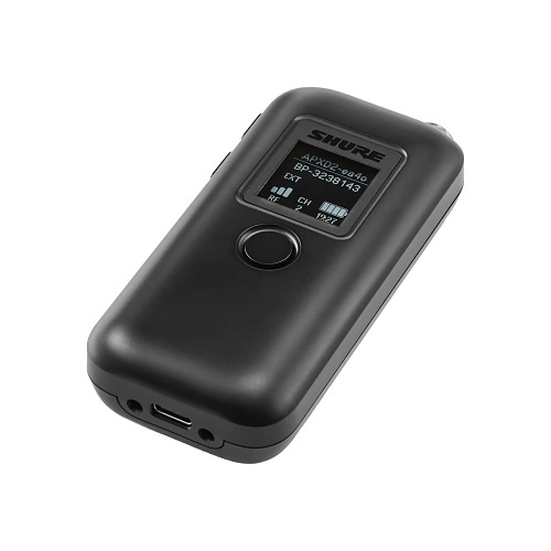 Shure MXW1X/O=-Z10 Hybrid Bodypack Transmitter with Omnidirectional Mic