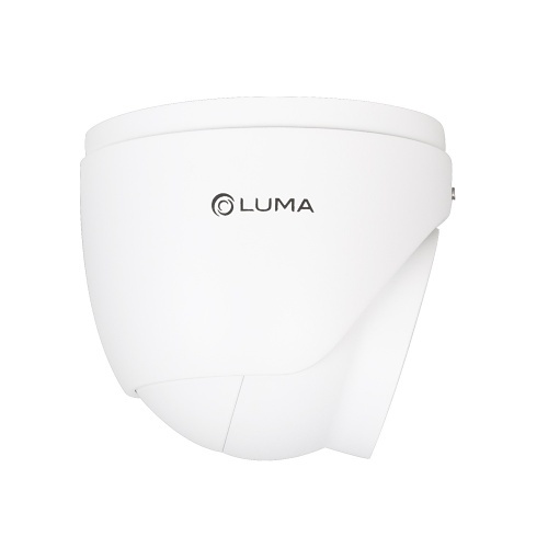 Luma LUM-820-IP-TMW 820 Series 8MP Turret IP Outdoor Camera, 2.8-12mm ...