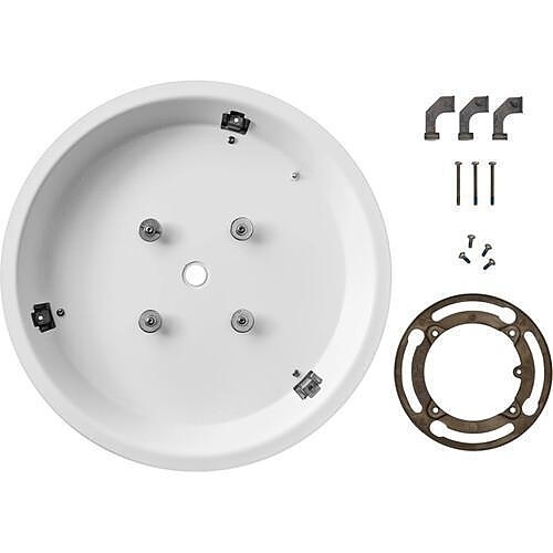 Shure MXA901W-R-HCM-V Ceiling Microphone Flush-Mount Bundle for Medium ...