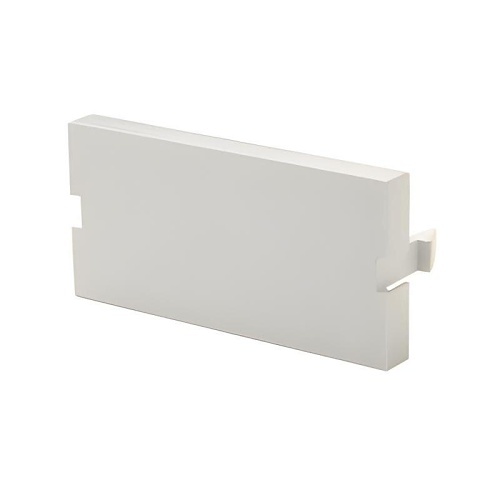 Ortronics 40300164-88 Series II Blank Module, 1U, Cloud White