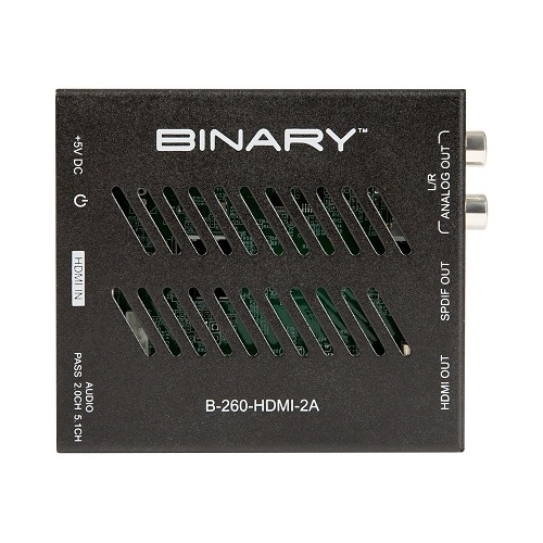 Binary B-260-HDMI-2A 4K HDR Audio Extractor