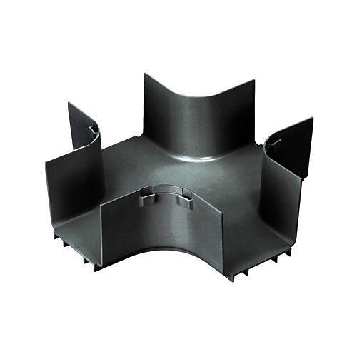 Panduit FRFWC4X4BL 4-Way Cross Cable Management, 4" x 4" (100mm x 100mm)