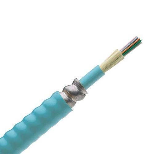 Panduit FOPRZ24Y 24-Fiber Indoor Armored Cable, OM4, 50Mu