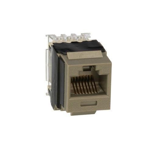 Panduit NK6X88MIG-Q Punchdown Keystone Jack Module, CAT6A, 25-Pack