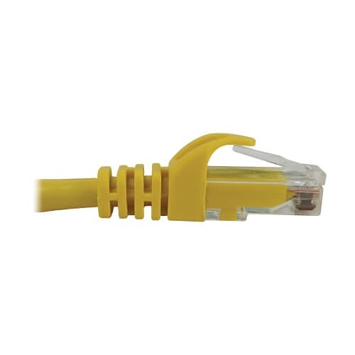 Tripp Lite N261-005-YW CAT6A 10G Snagless Molded UTP Ethernet Cable ...