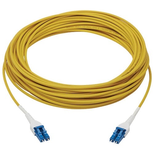 Tripp Lite N370-30M-AR 100G Duplex Singlemode 9/125 OS2 Armored Fiber Optic Cable, LC/LC Duplex ...