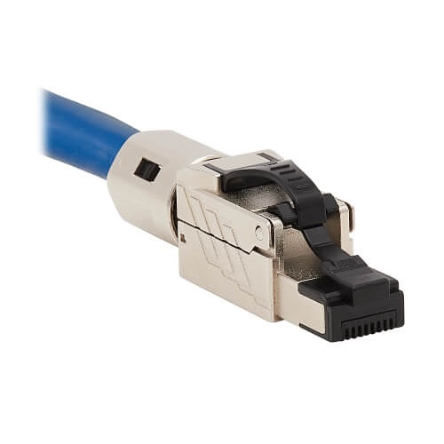 Tripp Lite N238-P01-MPTL-A CAT6A RJ45 Plug - MPTL, Shielded, 100W High ...