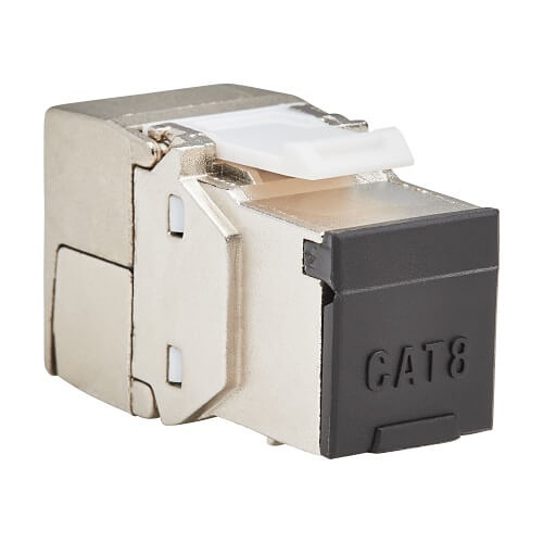 Tripp Lite N238-SHC8-TF-1 CAT8 STP Shielded Tool-Free Keystone Jack ...