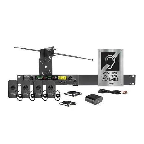 Listen Technologies LS-57-216 iDSP Advanced Level II Stationary RF ...