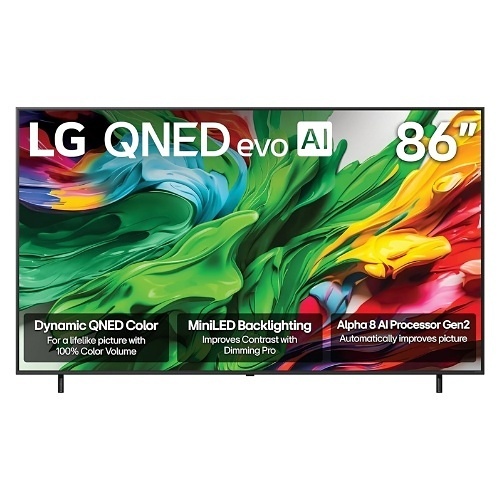 LG 86QNED85AUA QNED evo AI QNED85 MiniLED 4K Smart TV 2025, 86"