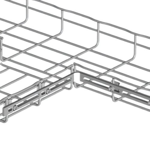 Cablofil EZT90EZ EZT Model Cable Tray Tee Bend Kit, 90-Degree, 8.86"L x ...