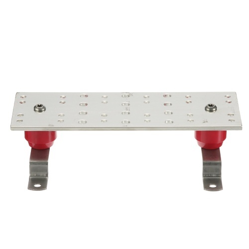 Panduit GB4B0612TPI-1 StructuredGround Telecom Grounding Busbar, 0612 ...