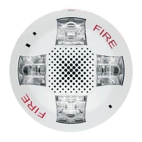 Kidde EGCSVHWA EGCSVH Series Ceiling Mount High Candela Speaker-Strobe ...