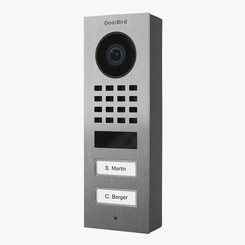 DoorBird DB-D1102V Flush Mount IP Video Intercom System, PoE