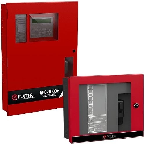Potter PL-AFCRMKIT Fire Alarm Kit, Includes (1) AFC-1000V Addressable ...