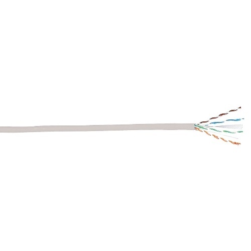 Prysmian 7133801 GenSPEED 6 CAT6 Cable, Plenum, White
