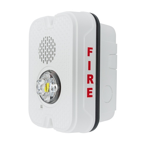 System Sensor P2GWKLED L-Series Outdoor Compact Wall-Mounted Horn ...