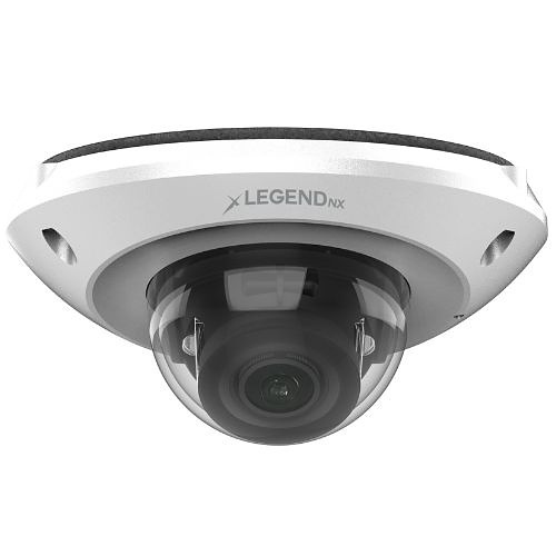 Inaxsys LGNXMDO5IQWF 5.1 MP Mini Dome Wedge IP Camera with High IQ, 2 ...