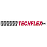 Techflex F6W1.00BK F6 Woven Wrap 1in. Split Wrappable Sleeve, Black, 100ft