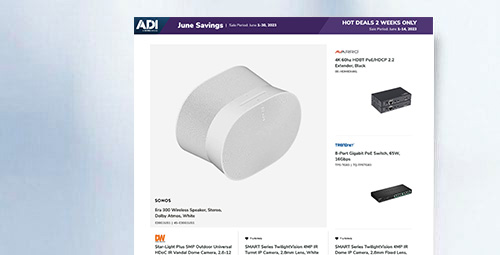Products Guides for Entire Low-Voltage Assortment | ADI
